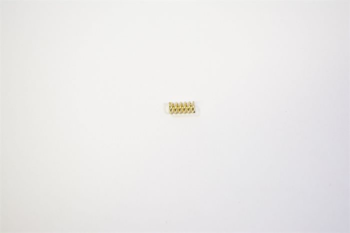 Spring: Zinc-Plated Music Wire,.250" Long,.120" OD,.020" Wire - Bottom ...